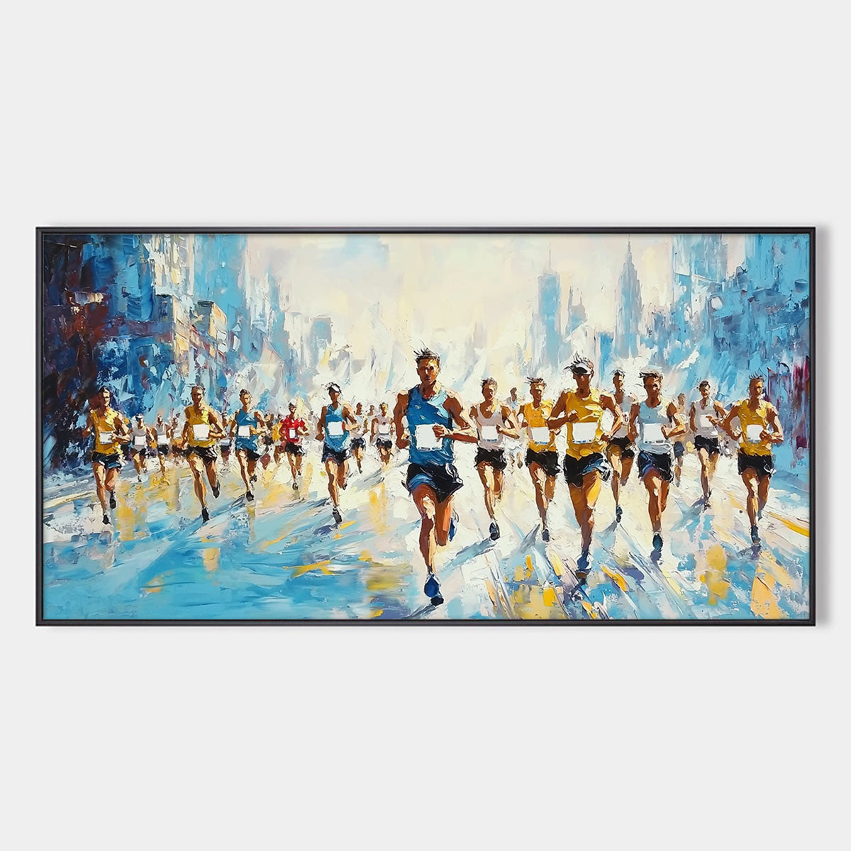 running artwork
